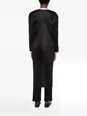 Issey Miyake Plissé-effect Coat