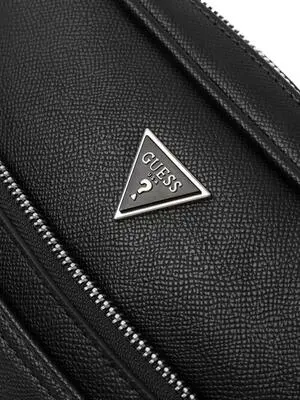 Guess Logo-plaque Belt Bag - Black