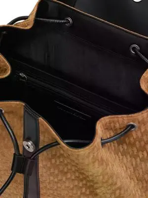 Karl Lagerfeld Monogram-debossed Backpack