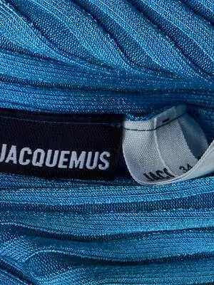 Jacquemus La Maille Pralù Rib-knit Cropped Cardigan