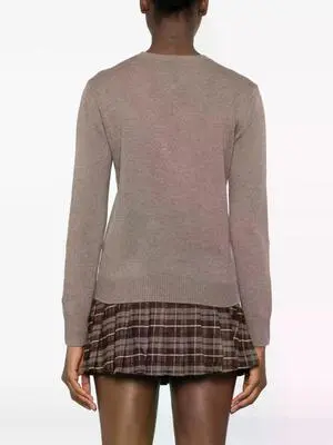 MC2 SAINT BARTH New Queen Embroidered Crew-neck Sweater