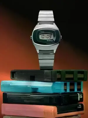 Timex® Q ® 1975 Ssq Digital Reissue 38mm Watch