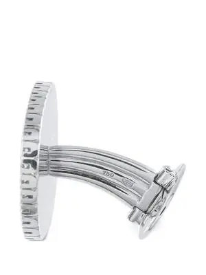 Patek Philippe Diamond Cushion Cufflinks - Silver