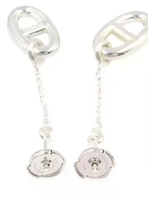 Hermès 2010s Chaîne D'ancre Earrings