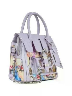 Gcds Mini Bag Logo-patch Hentai-print Tote Bag