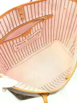 LOUIS VUITTON 2015 Mm Neverfull Monogram Tote Bag