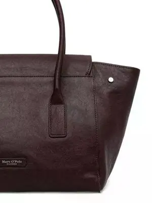 Marc O'polo Large Gaby Leather Flap-top Tote Bag