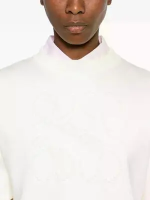 Loewe Anagram-motif Cropped Sweater