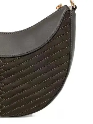 Liu Jo Chevron-quilted Tassel-detail Crossbody Bag - Brown