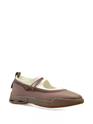 On Cloudnova Mo Mary Jane Ballet Flats - Brown