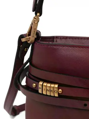 Pinko Belt Bag Mini Small Shoulder Bag In Leather