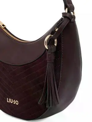 Liu Jo Chevron-quilted Tassel-detail Shoulder Bag