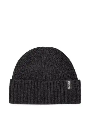 Barbour Danforth Wool-cashmere Beanie - Grey