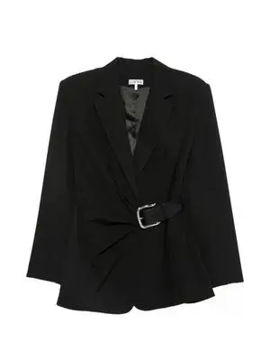 Loewe Belted Blazer - Black