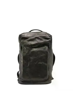 Officine Creative Helmet 052 Leather Backpack - Black