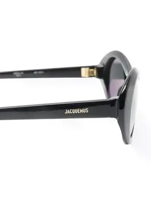 Jacquemus Oval-frame Sunglasses