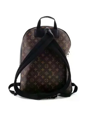 LOUIS VUITTON Josh Nm Macassar Monogram Canvas Backpack - Brown