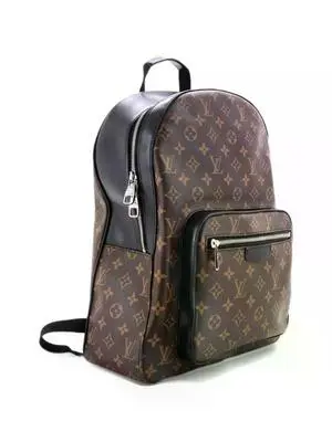LOUIS VUITTON Josh Nm Macassar Monogram Canvas Backpack