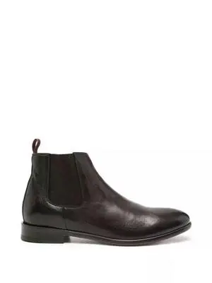 STURLINI FIRENZE Elasticated-panel Leather Boots - Brown