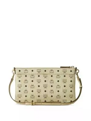 Mcm Aren Crossbody Pouch - Neutrals