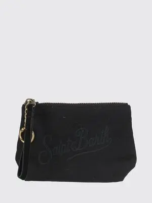 MC2 SAINT BARTH Aline Tartan Waxed Cotton Keychain Pouch - Fa02