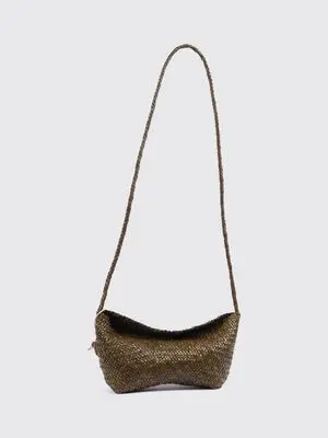 Dragon Diffusion Corsina Hand-woven Leather Mini Crossbody Bag - Green