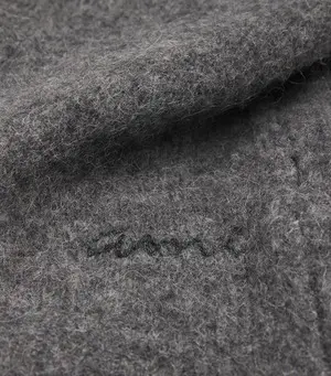 AMI Paris Alpaca-wool-blend V-neck Cardigan