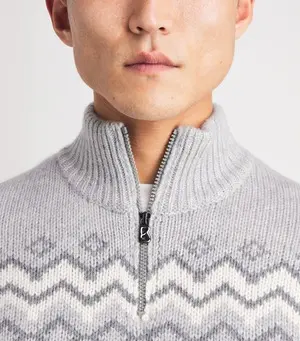 Bogner Cashmere Quarter-zip Ludi Sweater
