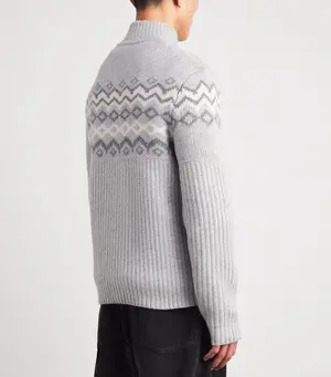 Bogner Cashmere Quarter-zip Ludi Sweater