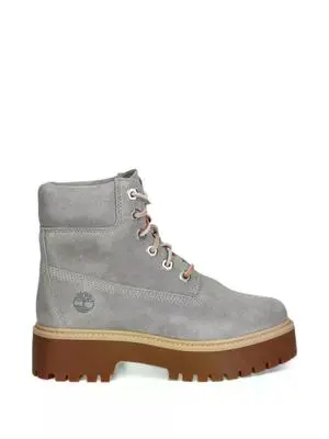 Timberland Stone Street Platform Boots - Grey