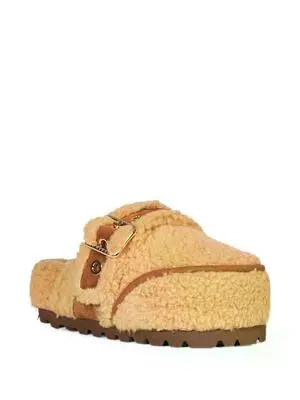 Inuikii Shearling Buckle-fastening Mules