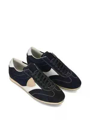 Philippe Model Logo-appliqué Sneakers - Blue