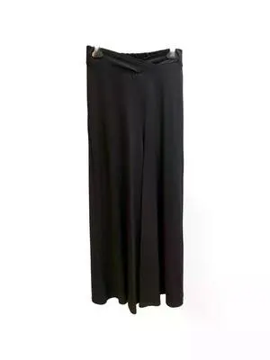 MOUTAKI Crossover-waist Palazzo Pants