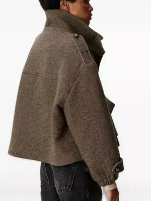 SESSUN Mean Streets High-neck Epaulette Jacket