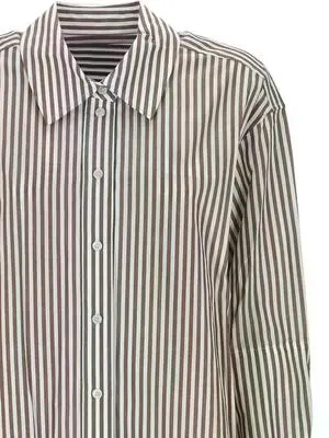 JOSEPH Theia Vertical-stripe Cotton Shirt