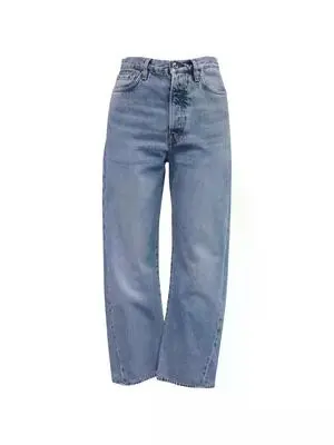 TOTEME Twisted Seam Straight-leg Jeans - Blue