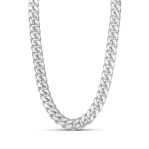 SHYMI Statet Cuban Necklace - Silver
