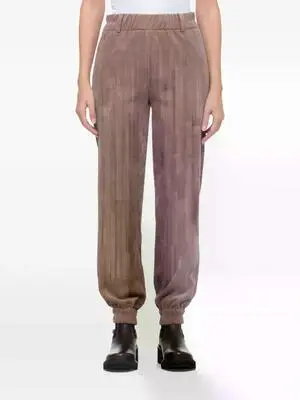 D.exterior Corduroy-effect Track Pants