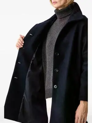 SESSUN Paradise Button-front Wool-blend Coat