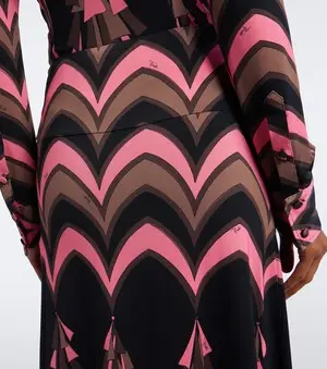 Emilio Pucci Baiadera Jersey Maxi Skirt