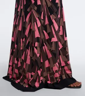 Emilio Pucci Baiadera Jersey Maxi Skirt