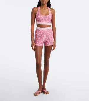 Emilio Pucci Onda Jersey Shorts