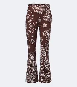 Goldbergh Shiro Printed Ski Pants - Brown