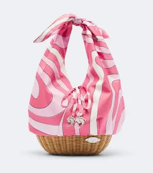 Emilio Pucci Picnic Marmo Top-handle Bag - Multicoloured