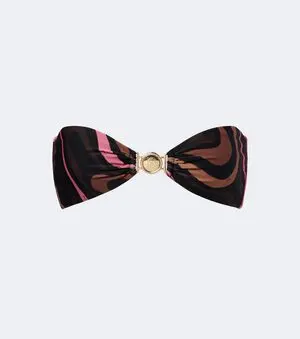 Emilio Pucci Marmo Bikini Top - Multicoloured