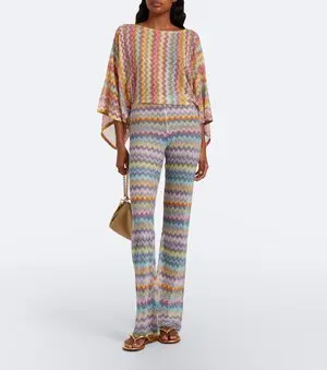 Missoni Lame Flared Pants