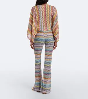 Missoni Lame Flared Pants