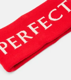 Perfect Moment Logo Wool-blend Headband