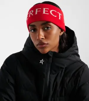 Perfect Moment Logo Wool-blend Headband