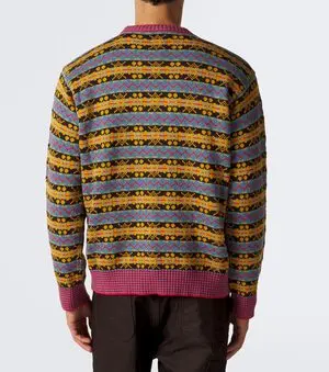 BODE Bracken Fair Isle Cotton Sweater